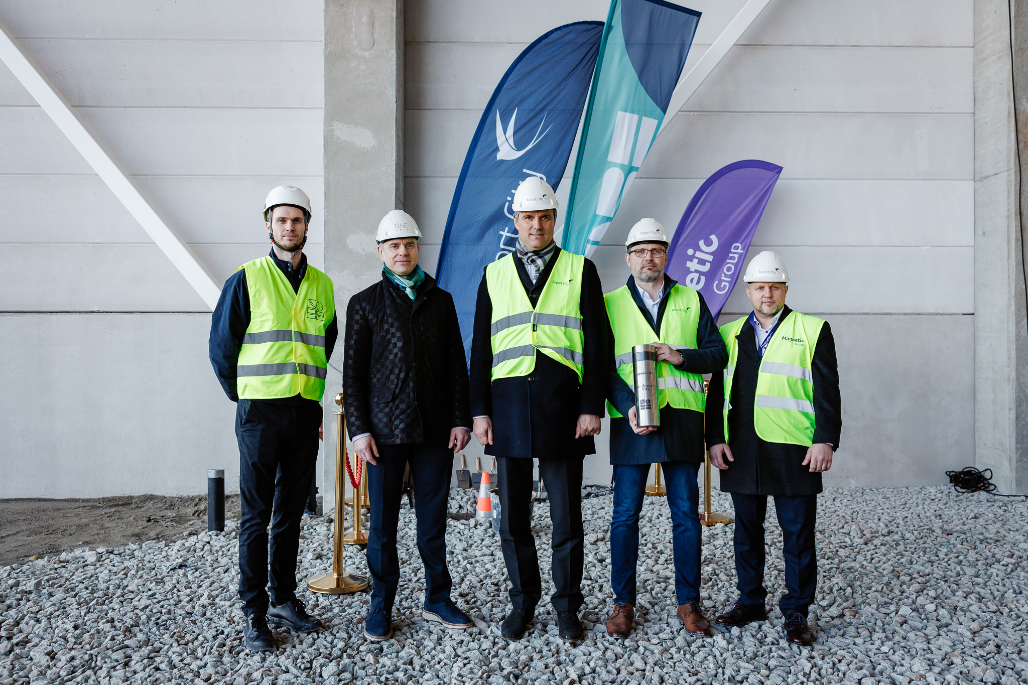 Cornerstone Laid for New Magnetic MRO Aircraft Hangar Complex at ...